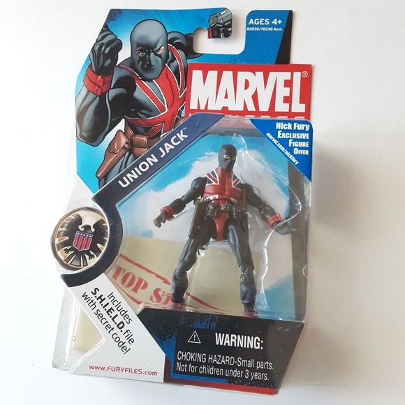 Hasbro | Toys | Marvel Universe 375 Union Jack Action Figure | Poshmark